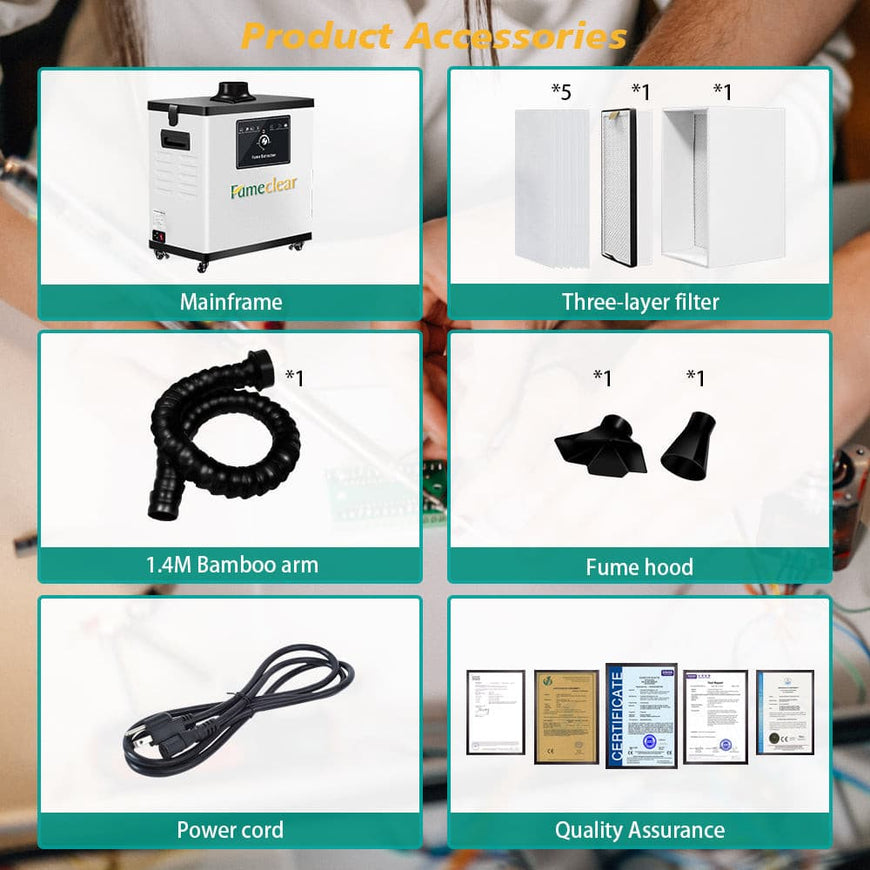 Solder Fume Extractor - fumeclear